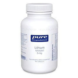 Lithium Orotate 5 mg 90 capsules Pure Encapsulations